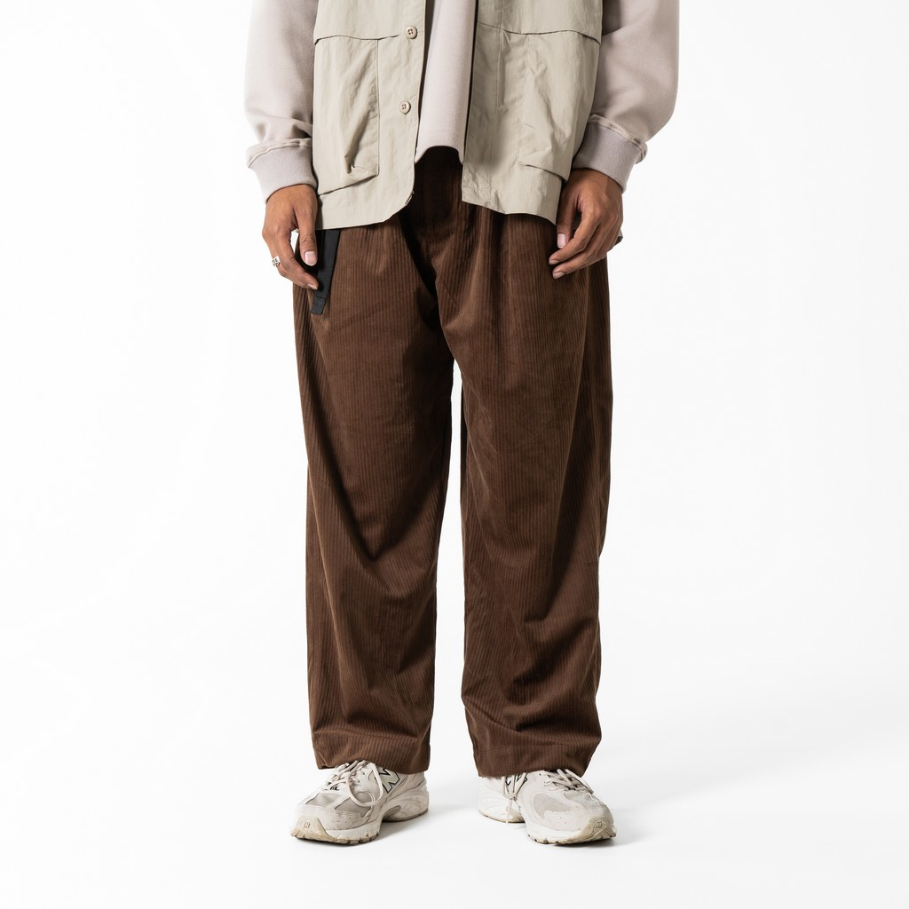 Jual Celana Panjang Bodypack Kukama Corduroy Wide Relax Pants - Cokelat ...