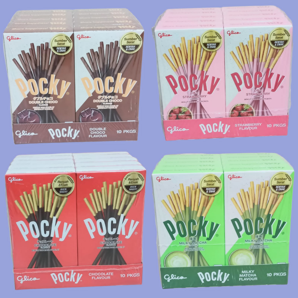 Jual POCKY & PEJOY BESAR All Varian Rasa [10 kotak/Box] | Shopee Indonesia