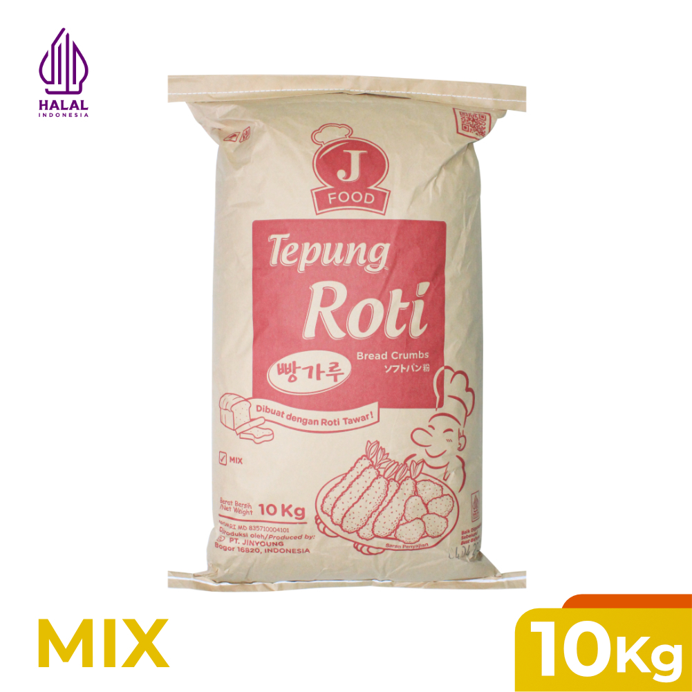 Jual J FOOD Tepung Roti Mix 10 Kg (1 Sak) | Shopee Indonesia