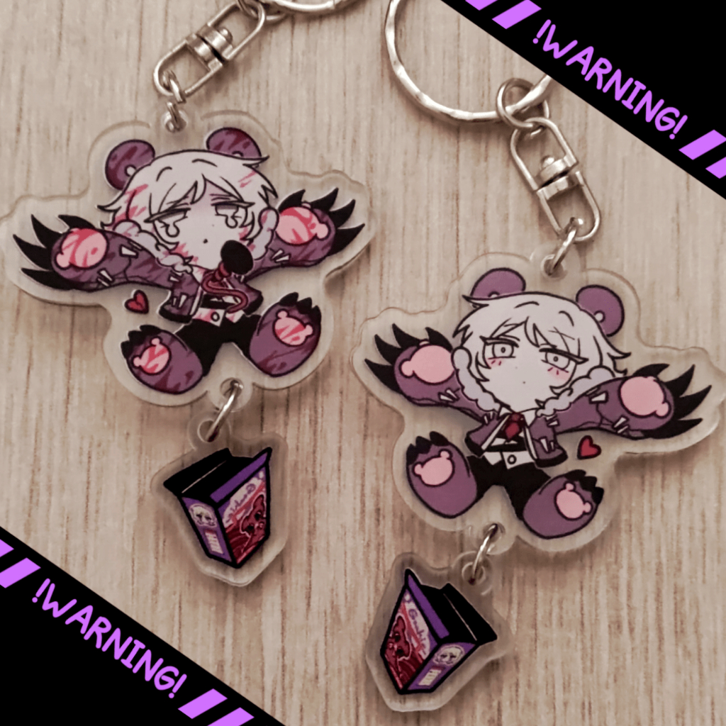 Jual Limbus Company Faust Hex Nail EGO Keychain Fanart By Tofuaru ...
