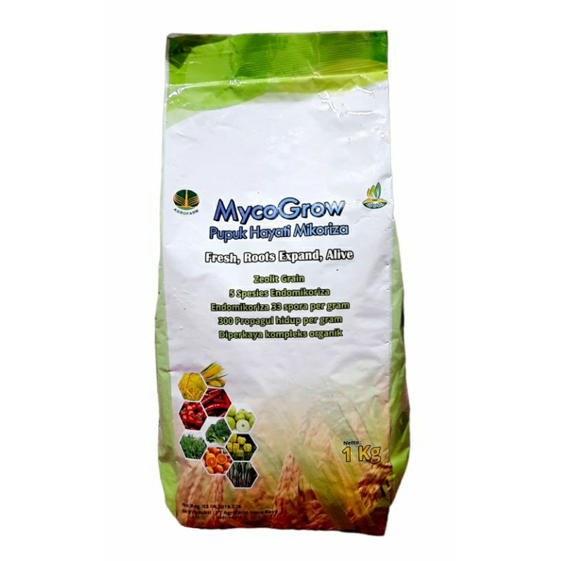 Jual MycoGrow Pupuk Hayati Mikoriza - 1 Kg | Shopee Indonesia