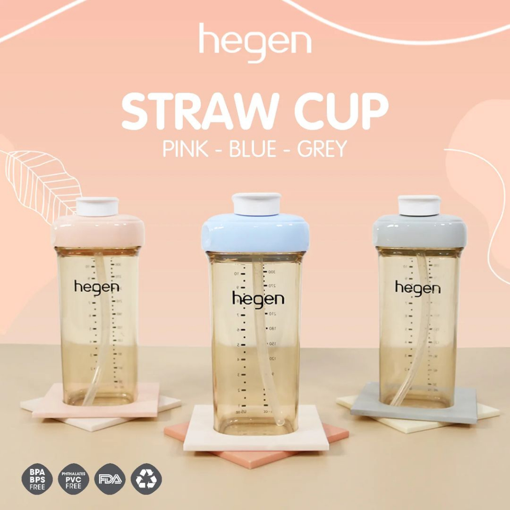 Jual HEGEN - PCTO STRAW CUP BOTTLE PPSU 330ML | Shopee Indonesia