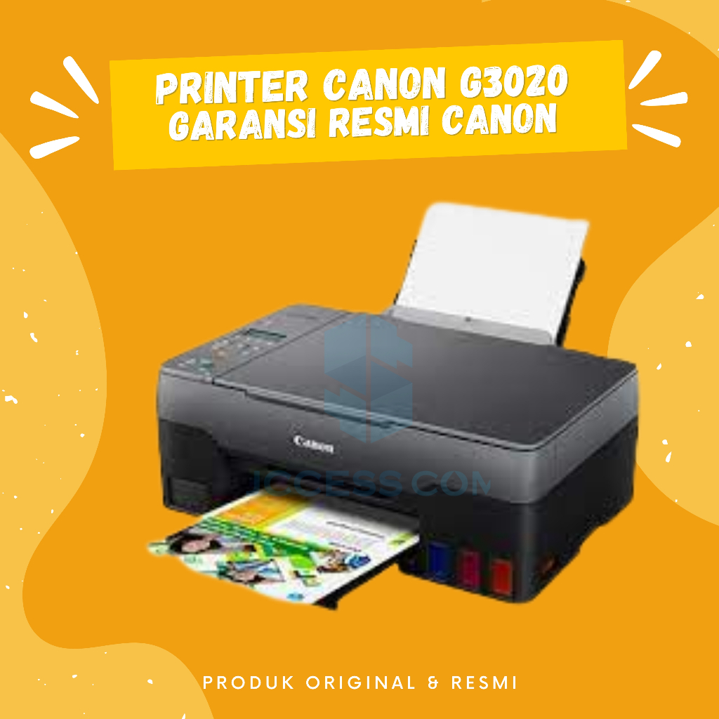 Jual Printer Canon PIXMA Ink Efficient G3020 WiFi Print Scan Copy ...
