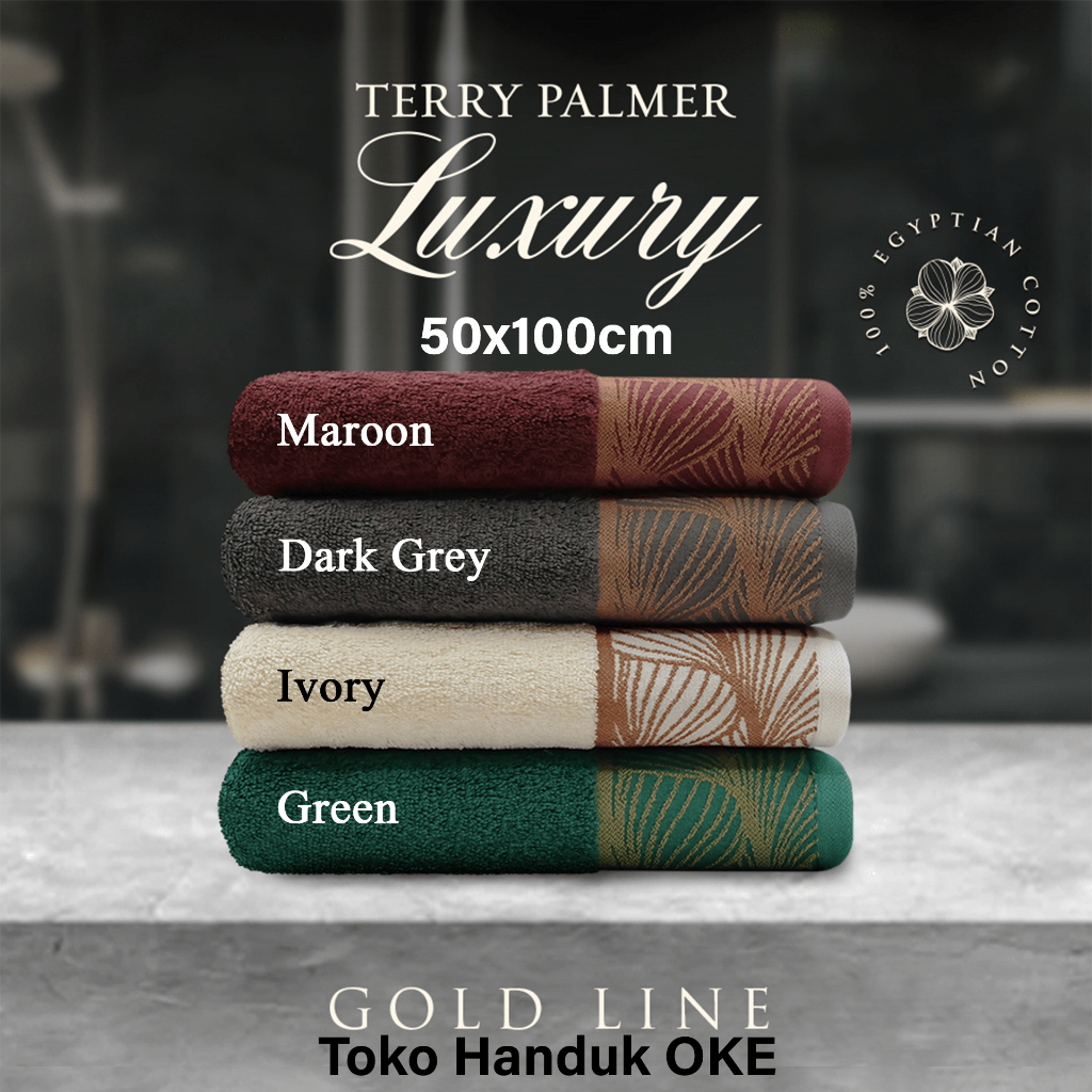 Jual OKE Terry Palmer Luxury Handuk Mandi Dewasa Egypt Cotton ...