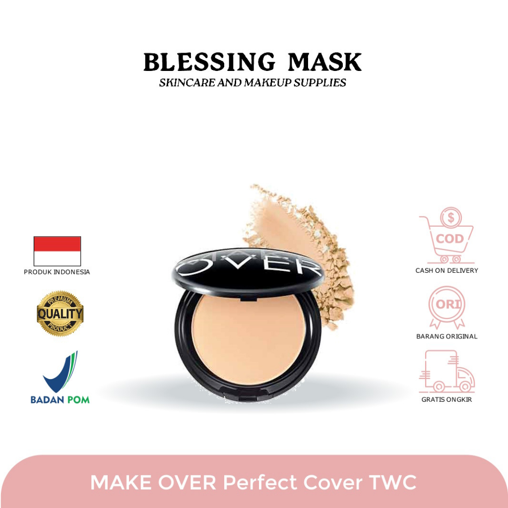 Jual Make Over Perfect Cover TWC | MakeOver Perfect Cover Two Way Cake ...