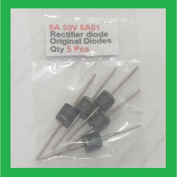 Jual Qty 5 Pcs 6A 50V 6A01 Rectifier diode Original Diodes | Shopee ...