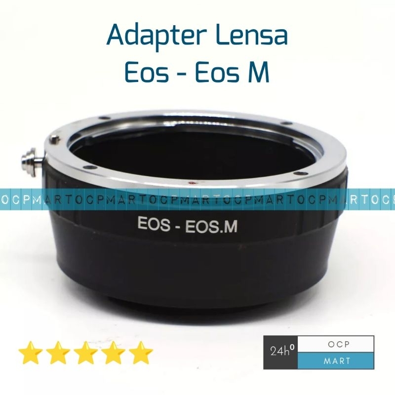 Jual Adapter Lensa Canon Eos to Eos M - Mount EF EF-S SLR DSLR to M EF ...