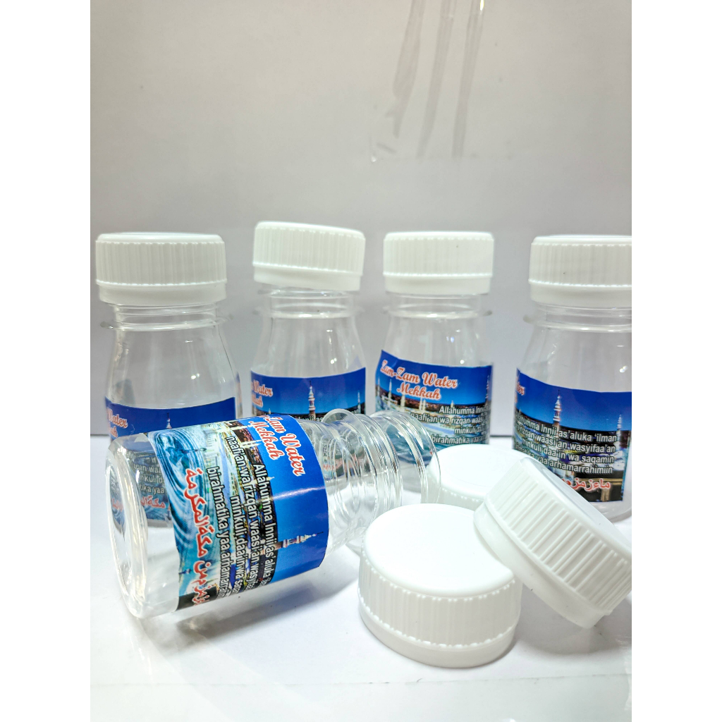 Jual Botol Air zam zam Kosong ukuran 50ml isi 30pcs/pack | Shopee Indonesia