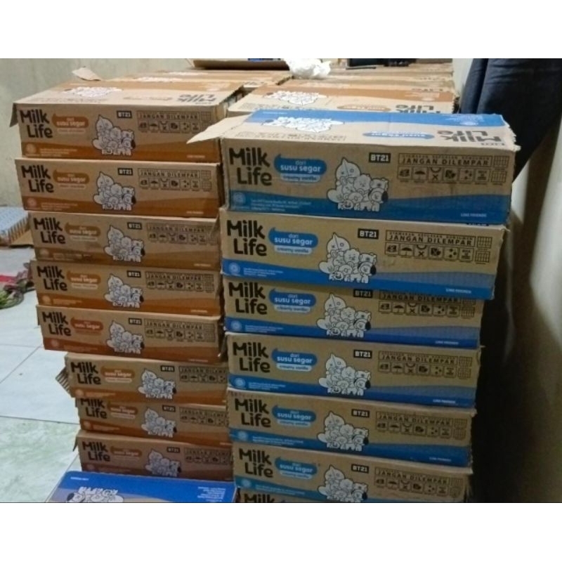 Jual Susu Milk Life 1 Dus Isi 40pcs dan 1 Dus Isi 45pcs Ukuran 125ml ...