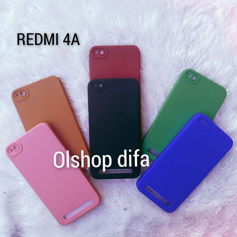 Jual XIAOMI REDMI 4A SOFT CASE AERO PRO CAMERA FUL COLOUR MACARON | Shopee Indonesia