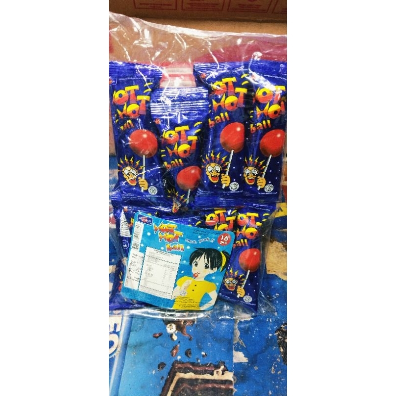 Jual Hot hot bal permen hot tot bal | Shopee Indonesia