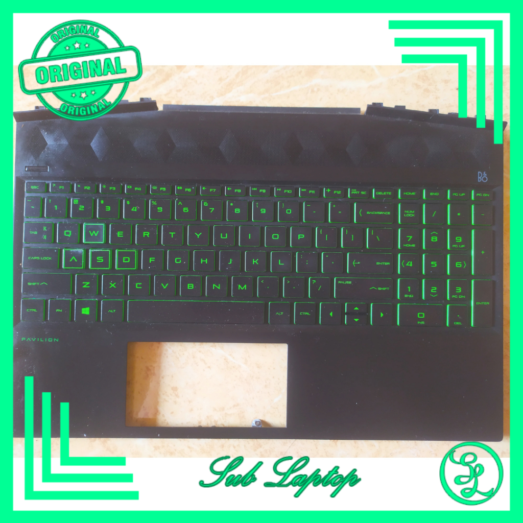 Jual Tuts Keyboard Laptop Hp Pavilion Gaming 15 Green Tombol Hp
