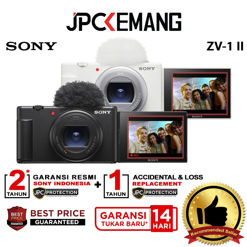 Jual Sony ZV1 II Vlogging Camera Sony ZV-1 Mark II Sony Z V1 2 ZV1II ...