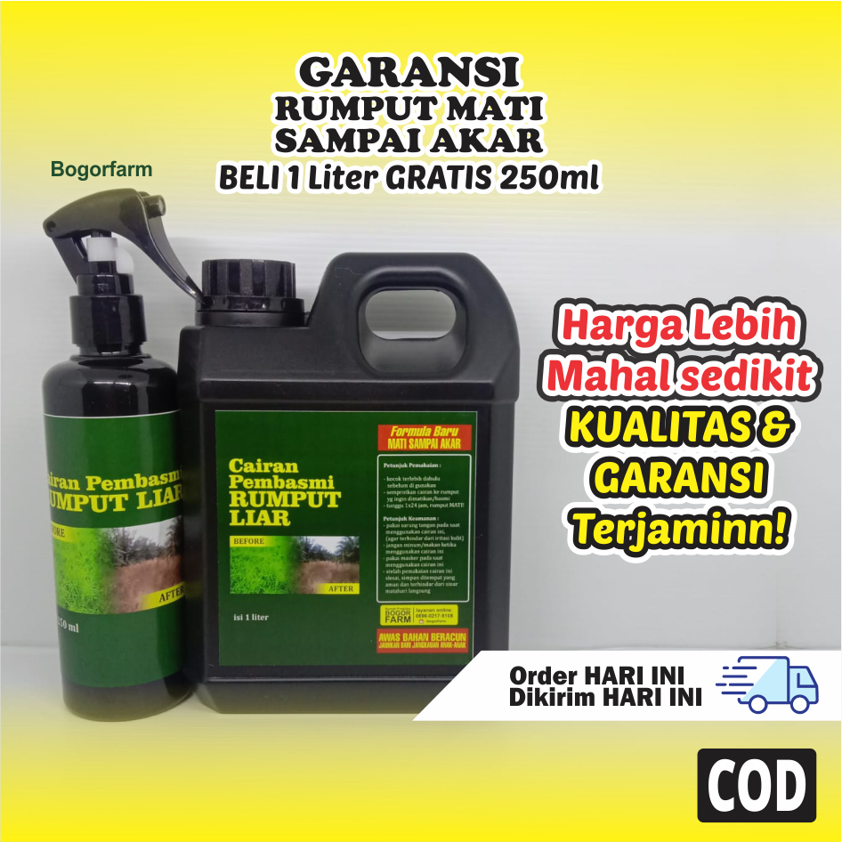Jual [bogorfarm] PEMBASMI RUMPUT LIAR | GULMA | ILALANG | 1 LITER ...