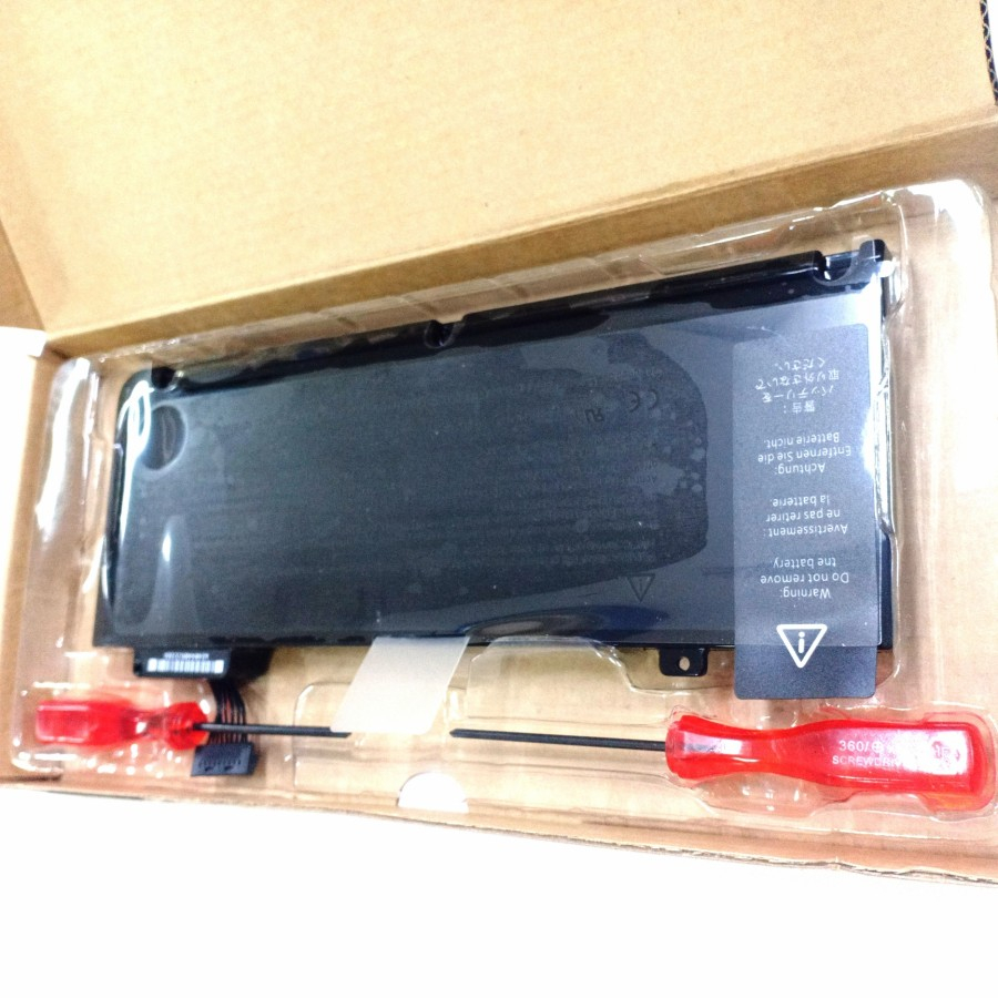 Jual Baterai Battery ORIGINAL MACBOOK PRO 13" A1278 A1322 (2009-2012 ...
