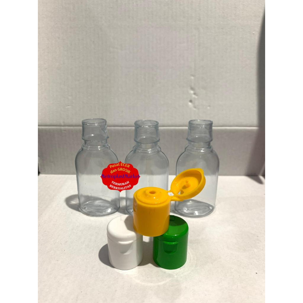 Jual Botol antis 30ml botol fliptop 30ml pvc botol PVC 30 ml botol Hand ...