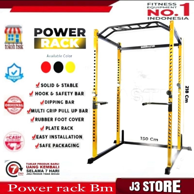 Jual Alat Fitnes Angkat Beban Power rack Multipungsi-Alat Olahraga ...