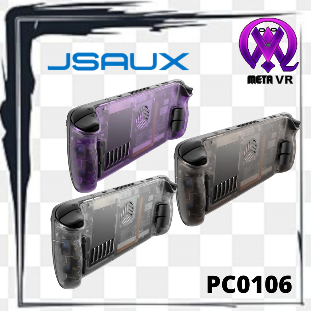 Jual JSAUX Transparent Back Plate for Steam Deck PC0106B Vents | Shopee ...