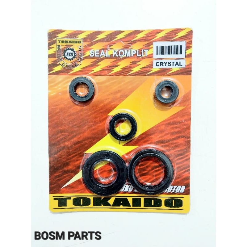 Jual SEAL KOMPLIT OIL SEAL SIL KIT SET KOMPLIT CRYSTAL TORNADO RC100 RC80 TOKAIDO | Shopee Indonesia