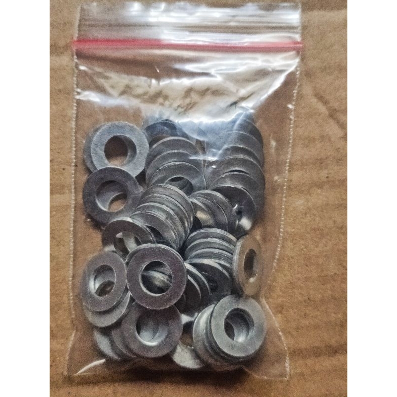 Jual Paket 50 pcs Ring Oli Aluminium M8 / Ring oli gardan | Shopee ...