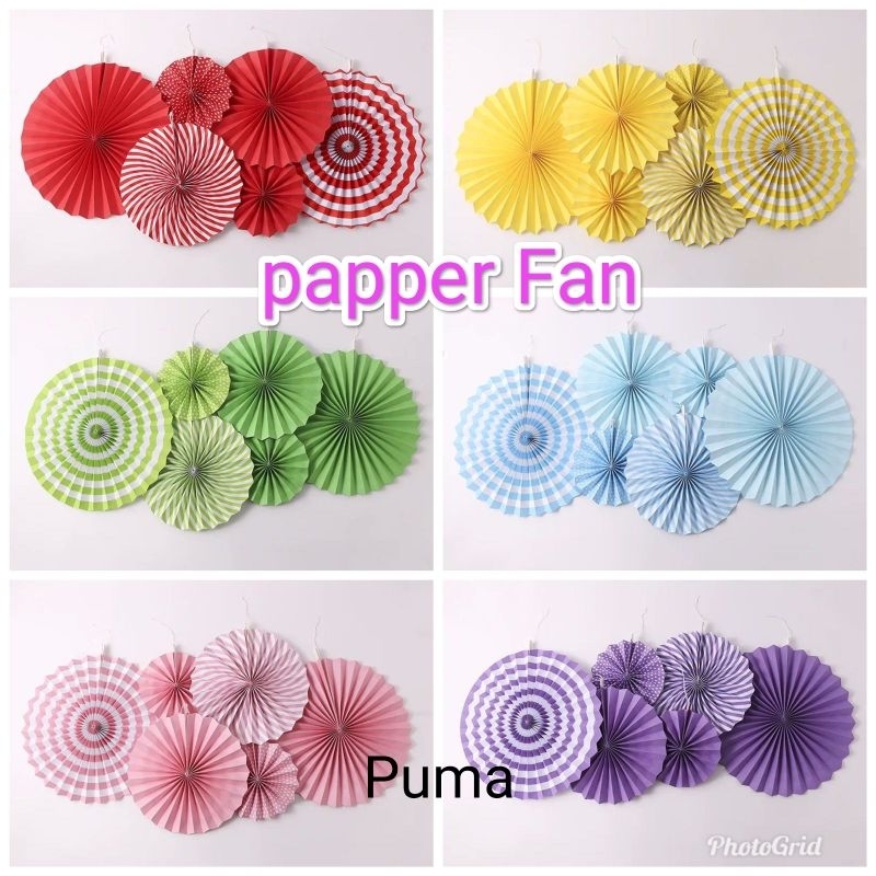 Jual Papper Fan ( hiasan dinding) | Shopee Indonesia