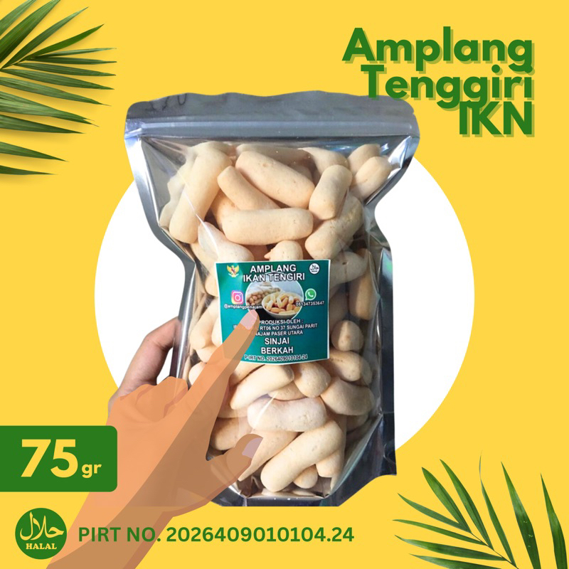 Jual Amplang Tenggiri IKN Penajam 75gr || Oleh-Oleh Khas Penajam ...