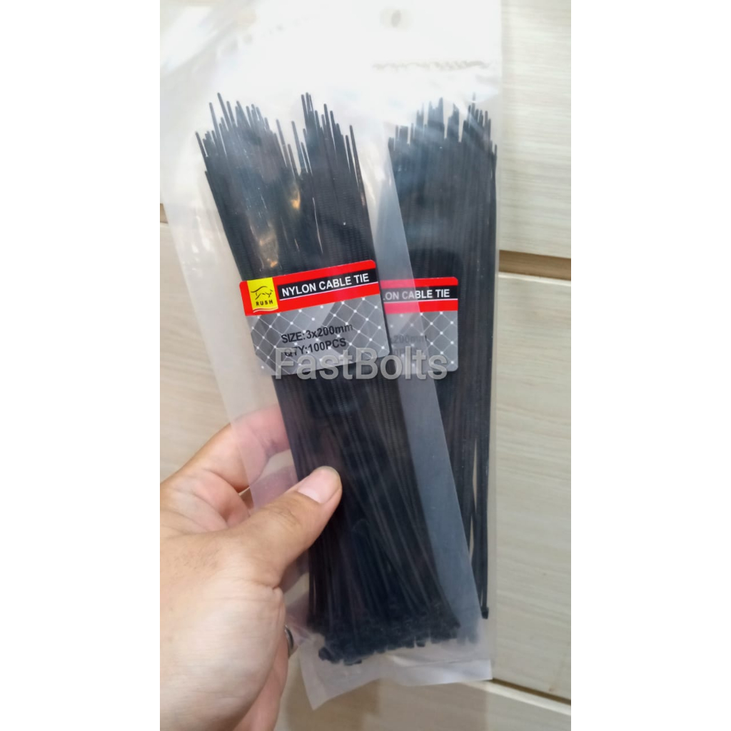 Jual Kabel Ties 2.5 x 150mm 15cm isi 100pcs Tali Tis / Insulok | Shopee ...