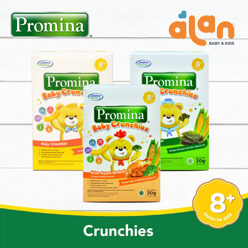 Jual Promina Baby Crunchies 8m+ / Cemilan Bayi | Shopee Indonesia