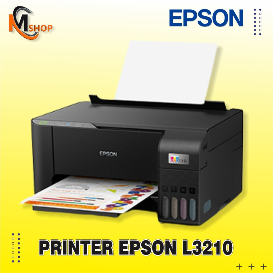 Jual Printer Epson L3210 A4 ECOTANK All in One Print scan copy Ink Tank | Shopee Indonesia