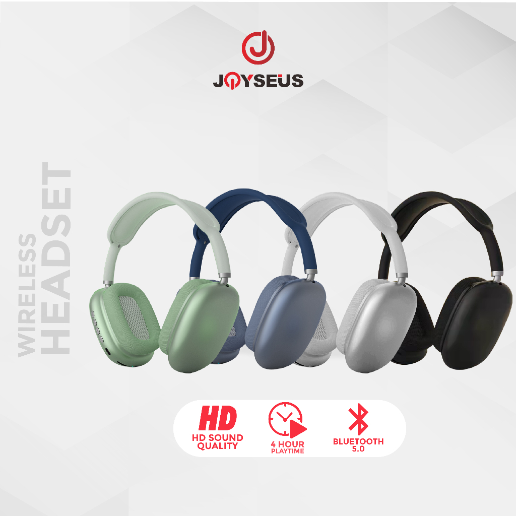 Jual Joyseus HP6 Headphone Bluetooth Wireless Headset Earphone 5.0 HIFI ...