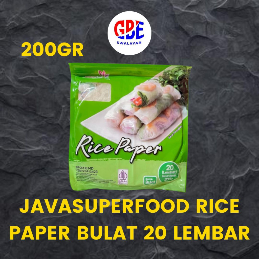 Jual Rice Paper 20Lembar 200gr | Shopee Indonesia