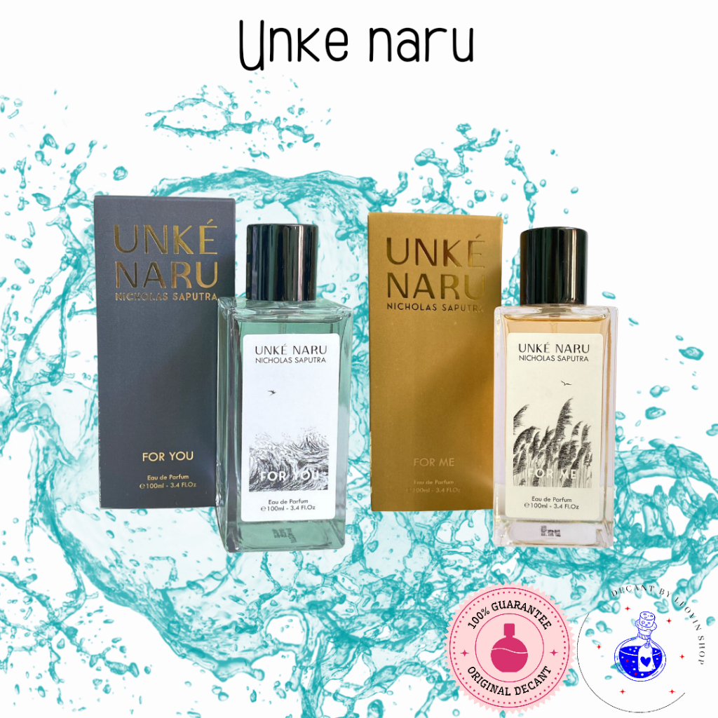 Jual UNKE NARU PERFUM FOR YOU ME Decant Decant • Share • Tester ...