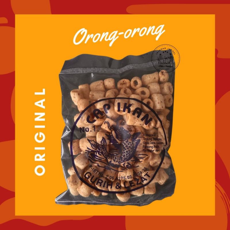 Jual [500GR] KERUPUK ORONG-ORONG ORIGINAL | KERUPUK CAP IKAN | KERUPUK ...