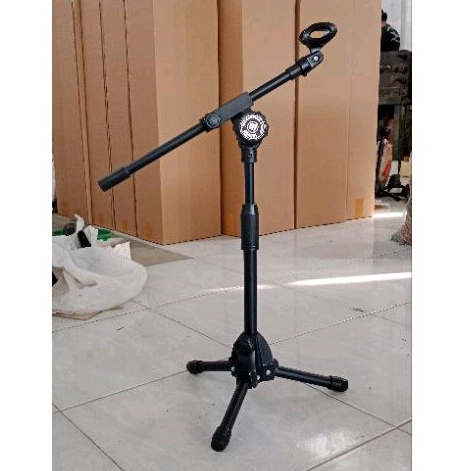 Jual Stand Mic MARUNI Pendek + Holder mic mounting belimbing | Shopee ...