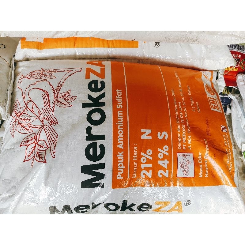 Jual PUPUK MEROKE ZA ORIZINAL 50KG | Shopee Indonesia