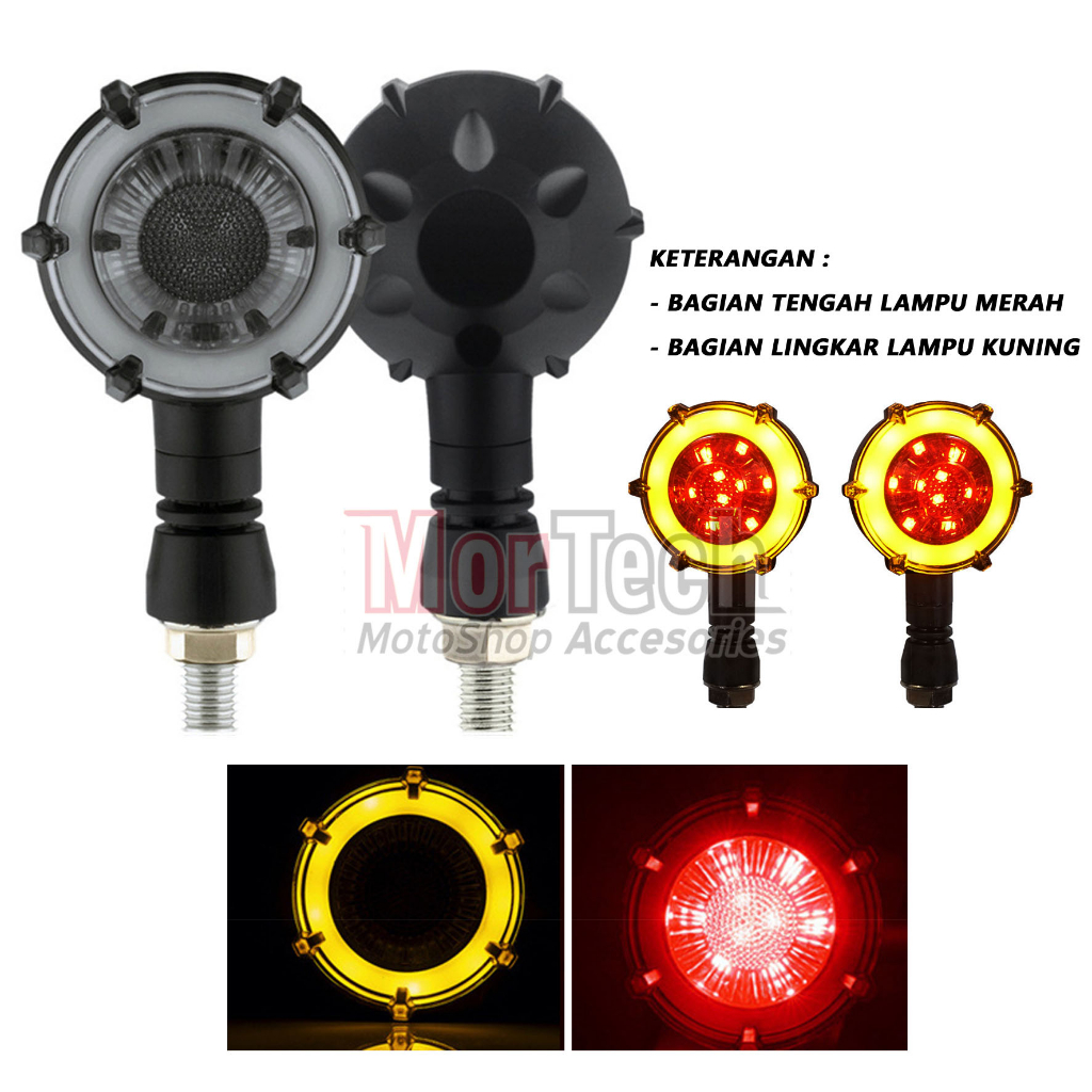 Jual Variasi Lampu Sein LED Running model panah Sen Running Flowing ...