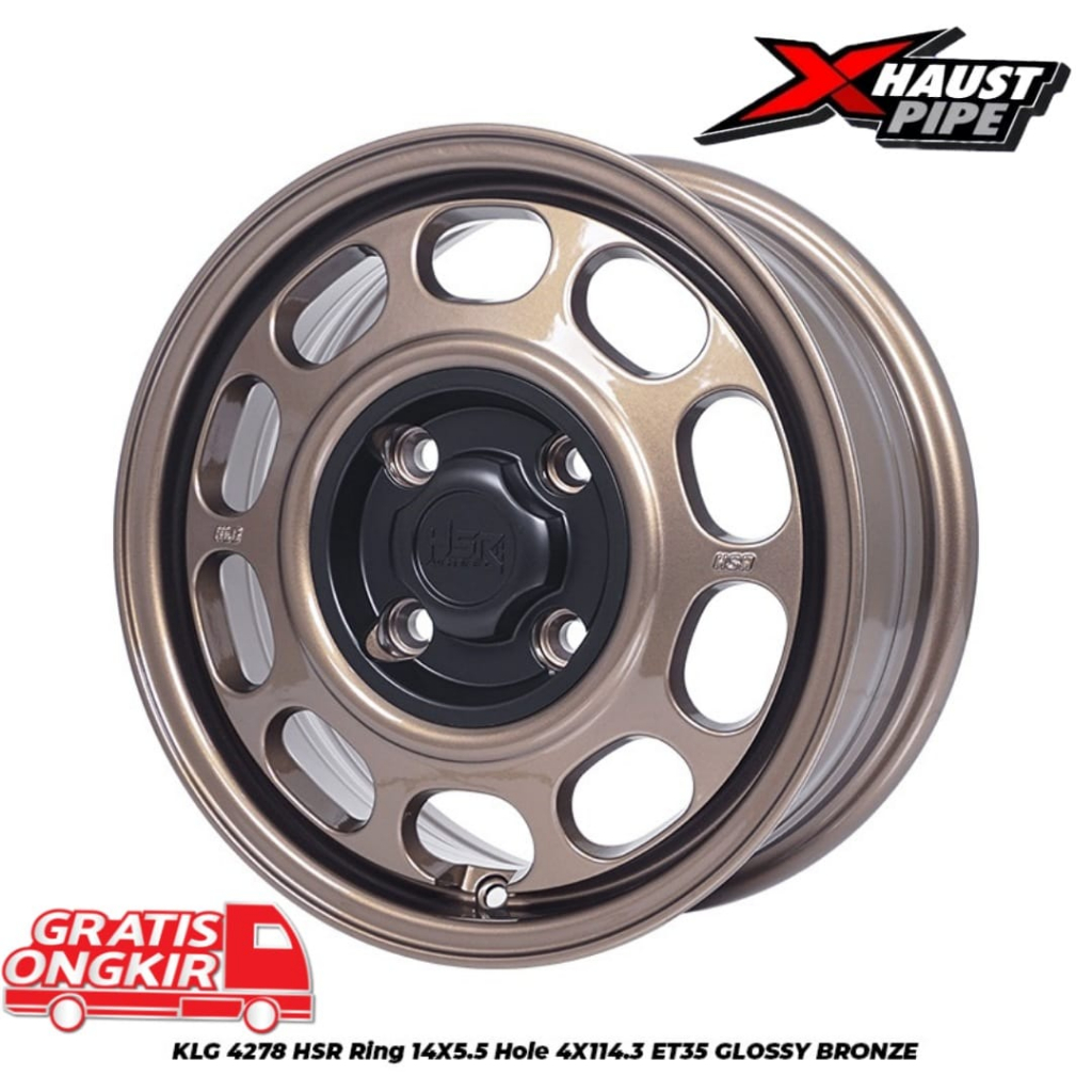 Jual velg mobil model kaleng dari hsr ring 14 pcd x114 buat mobil ...