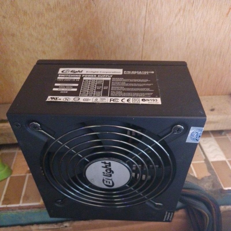 Jual PSU Power Supply Enlight 600W | Shopee Indonesia