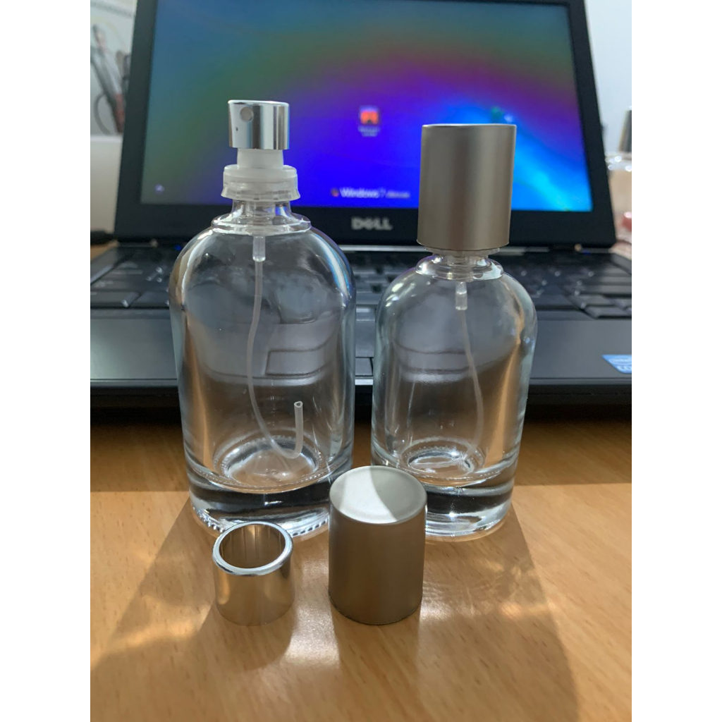 Jual Botol Le Labo 30ml 50ml Semi Press Silver 12pcs | Shopee Indonesia