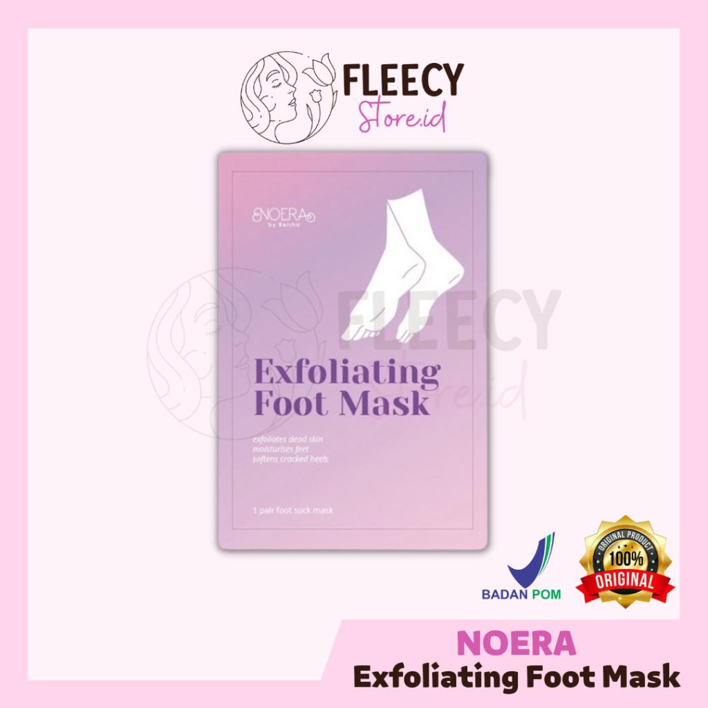 Jual Noera Exfoliating Foot Mask | Masker Kaki Foot Peeling Mask BPOM ...