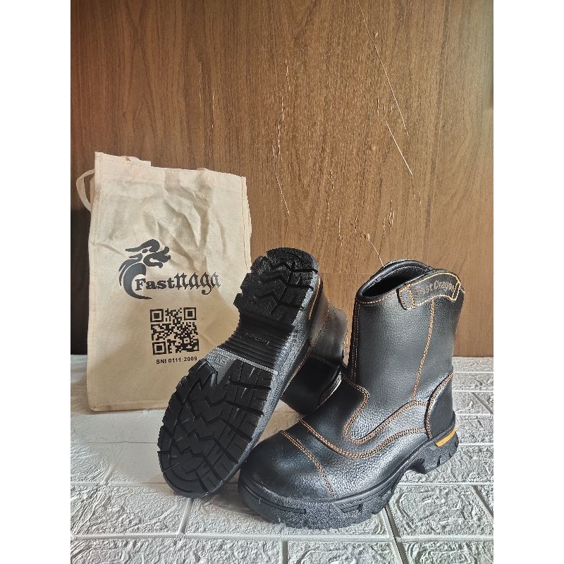 Jual FAST DRAGON Safety Shoes / SEPATU KERJA / SAFETY BOOTS TINGGI MERK ...