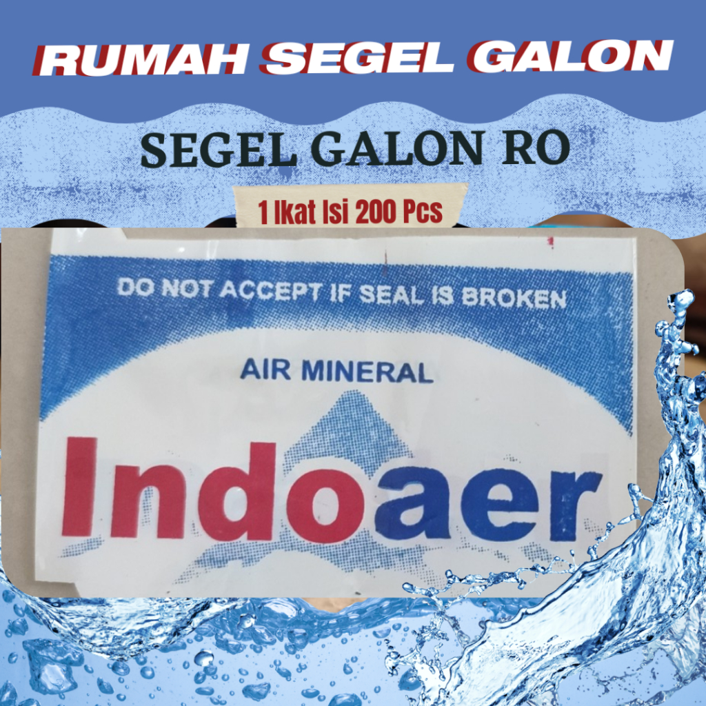 Jual segel galon 2 warna | Shopee Indonesia