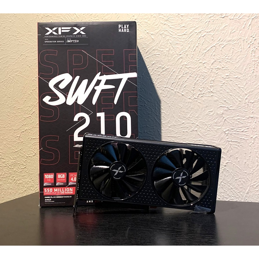 Jual VGA XFX RADEON RX 6600 SPEEDSTER SWIFT 210 8GB GDDR6X DUAL FAN ...