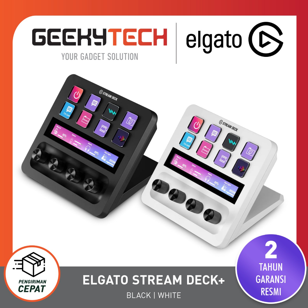 Jual Elgato Stream Deck+ / Stream Deck Plus - Ori & Resmi | Shopee ...