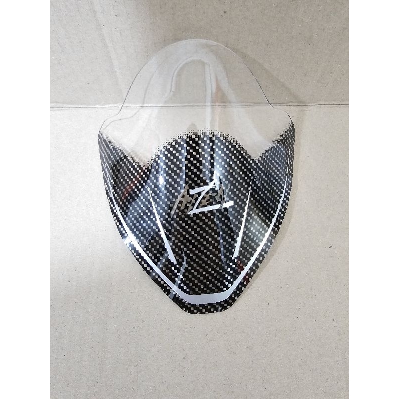 Jual Visor vario 160 CBS model jenong hitam karbon free lem 3 m visor ...