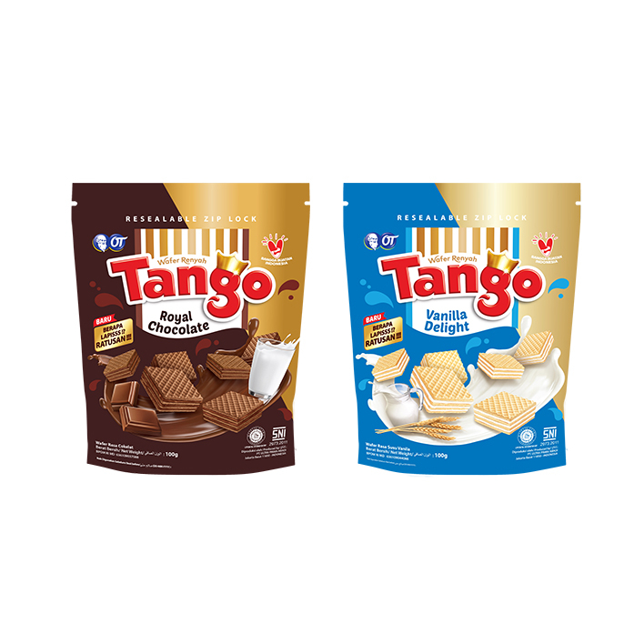 Jual Tango Wafer 100gr (pouch) (1) | Shopee Indonesia