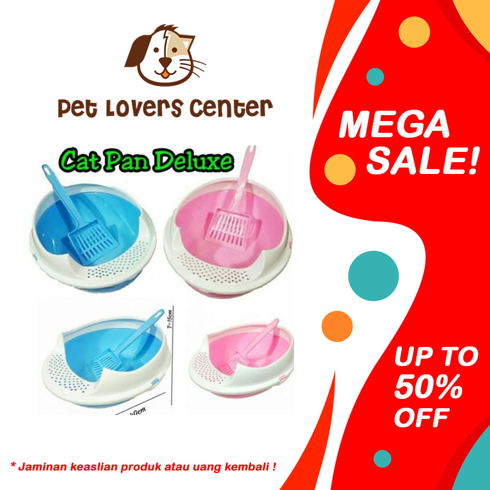 Jual BAK PASIR KUCING CAT PAN PREMIUM - BAK DELUXE | Shopee Indonesia