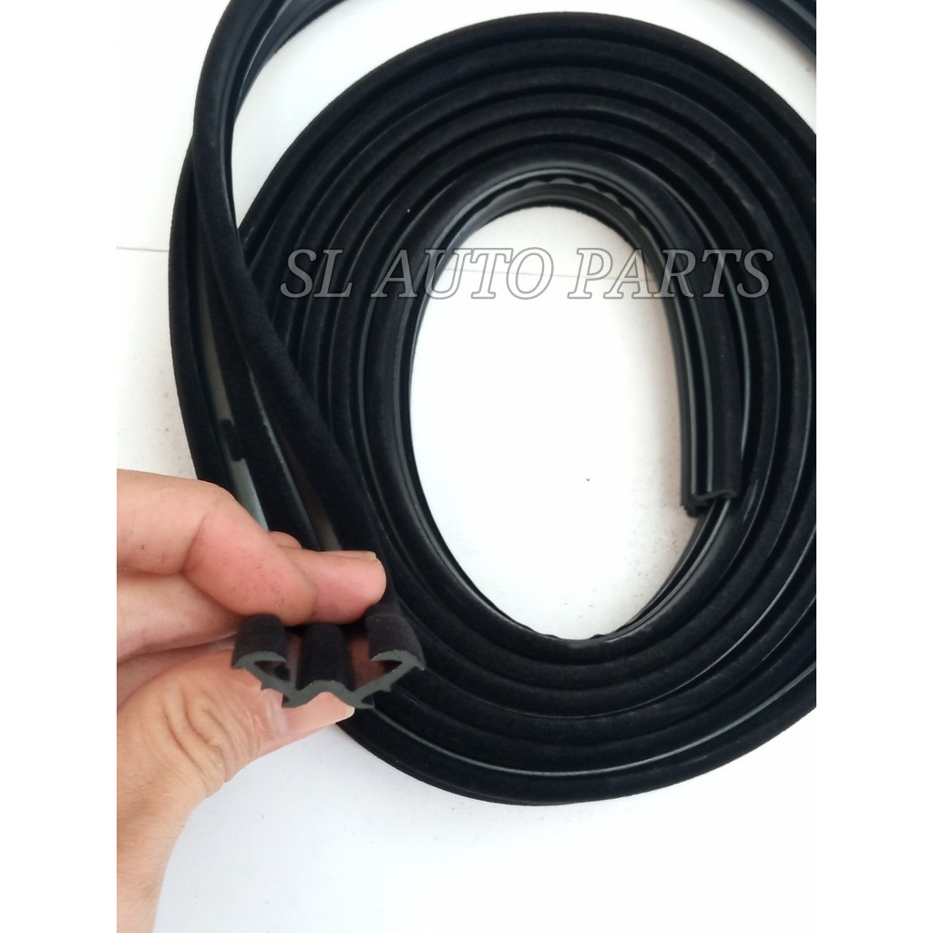 Jual Karet Rel Kaca Mobil / Window Chanel Run Glass WR021 (1roll=2,5mtr ...