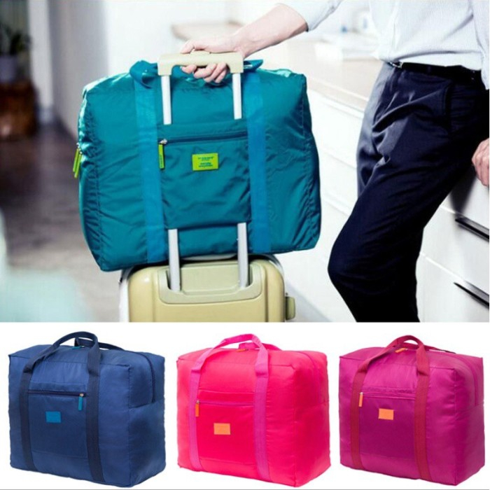 Jual Hand Luggage Bag / Tas travel besar lipat jumbo besar foldable bag ...