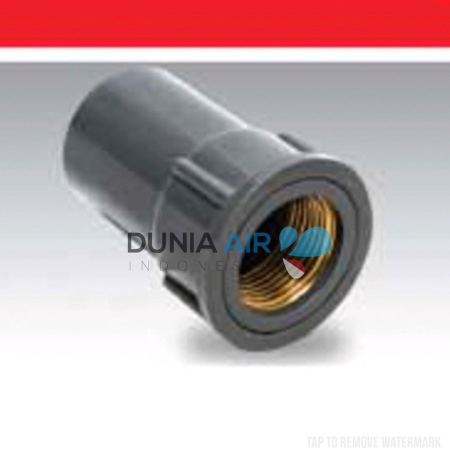 Jual SAMBUNGAN PIPA PVC SOK DRAT DALAM KUNINGAN RUCIKA AW 3/4" SDD ...